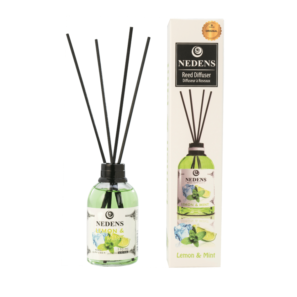 Nedens Lemon & Mint Reed Diffuser 110ML - ISCENT