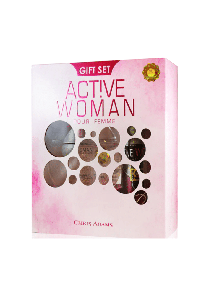 Chris Adams Active Woman Pour Femme Gift Set - ISCENT